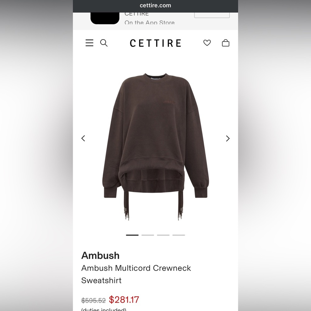 Ambush Designer Model Number: Bwba003f21fle001 Design… - Gem